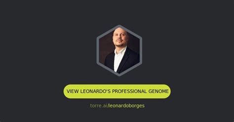 Leonardo Borges On Linkedin Leonardo Borges On Torre Genome