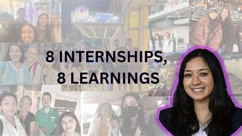 Rida Ali On Linkedin 8 Internships 8 Learnings