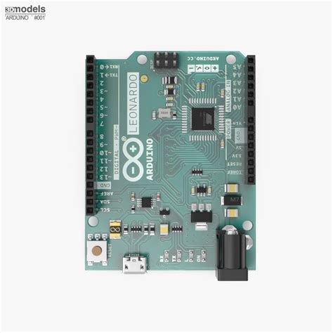 arduino leonardo modelo 3d baixar acessórios de computador no