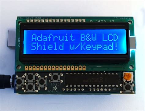 LCD Shield Kit W X Character Display Only Pins Used Amazon It Informatica