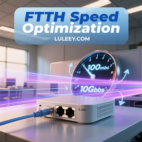 Ftthインターネットの速度を最適化する方法：ホームユーザーとビジネスユーザーのための包括的ガイド ｜ワンストップ光