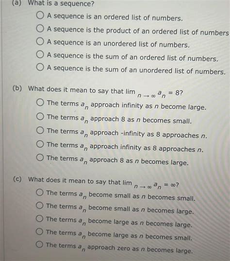 Answered A What Is A Sequence A Sequence Is An Ordered List Of Kunduz