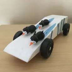 My Friend S Wife Made This Awesome Pinewood Derby Car She Won The Best