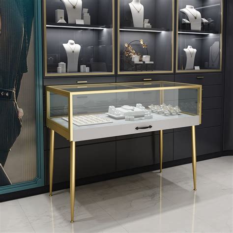 High End Jewelry Display Showcase Jewelry Case Jewelry Cabinet Jewelry Counter Store Design