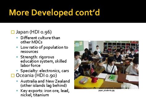 Distribution Of Mdcs And Ldcs Regions Of Development