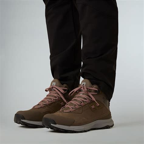 Womens Cragstone Leather Waterproof Hiking Boots The North Face Uk