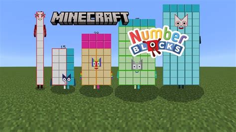Minecraft Bedrock Numberblocks Addon 1 5 2 Update Fandom