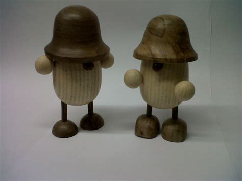 Vreemde Figuren Hout Draaien Houten Projecten