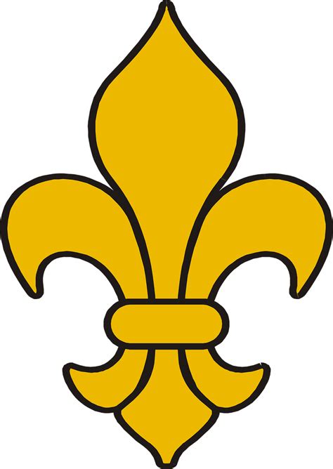 Fleur De Lys Un Majestueux Symbole Qui Représente La Royauté