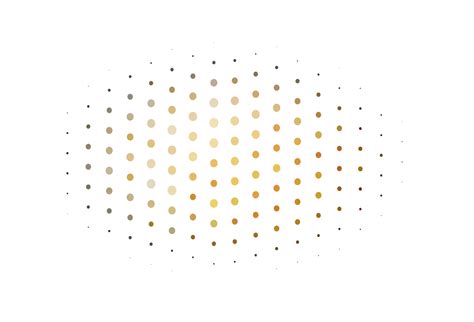 Light Yellow Orange Vector Backdrop With Dots 27440953 Vector Art At