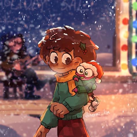 Safebooru 1girl 1other Amphibia Anne Boonchuy Breath Brown Eyes Brown