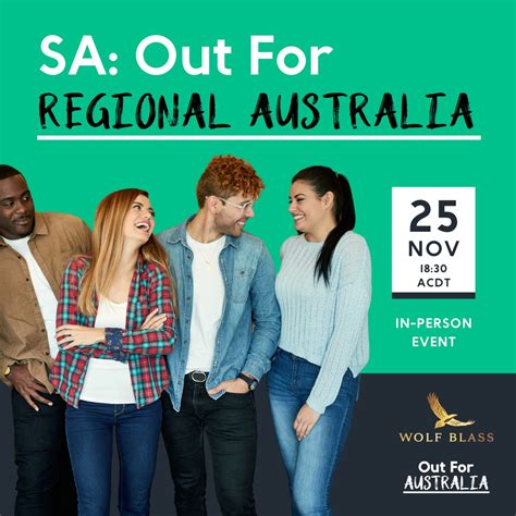 Out For Australia If Youve Enjoyed Our Regional Focused Events This