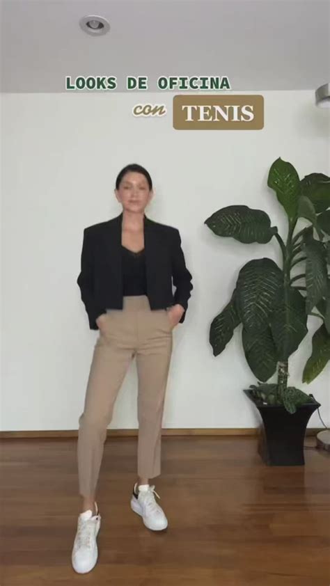 Outfits Pantalon De Vestir Y Tenis