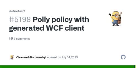 Polly Policy With Generated Wcf Client · Issue 5198 · Dotnetwcf · Github
