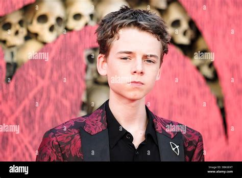 London Uk 18 June 2025 Alfie Williams Seen At The World Premiere Of