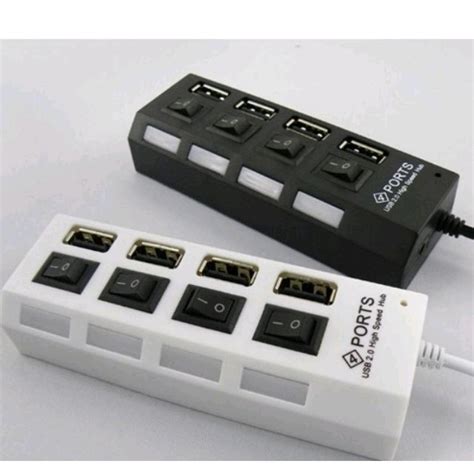 【瘋客邦3c】電腦專用 盒裝usb高速4口獨立開關hub 4位擴展hub多接口集線器 蝦皮購物