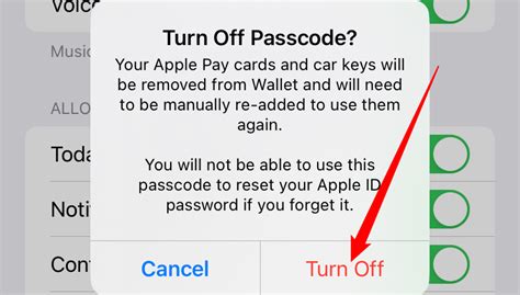 How To Turn Off IPhone Passcode