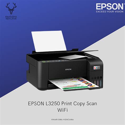 PRINTER SCANNER Tinta PRINTER EPSON L Print Copy Scan WiFi Kharisma Kencana