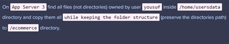linux command to find files by owner name linux basics course kodekloud devops learning