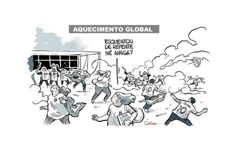 Aquecimento Global Charge Estado De Minas