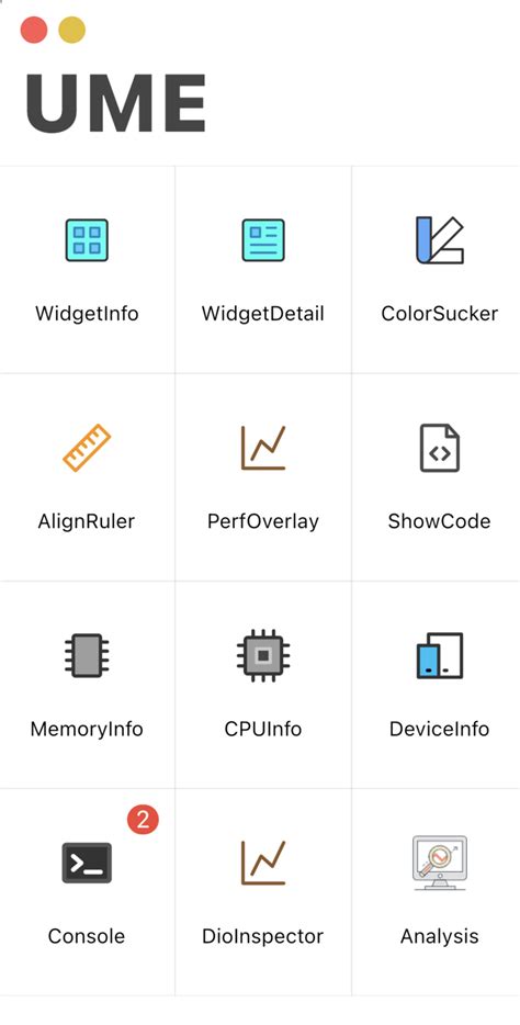 Flutter UME Tutorial Mind Pieces