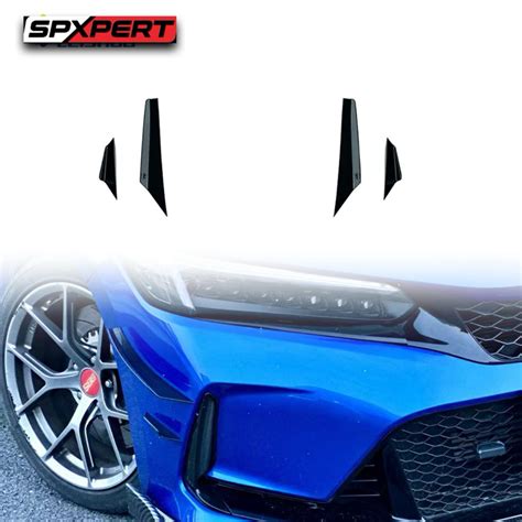 Honda Civic Fe Fl5 Front Bumper Canard Shopee Malaysia