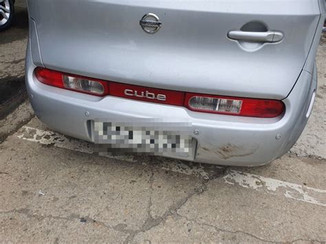 닛산 큐브 뒷범퍼 깔끔하게 수리 도색해드렸습니다 네이버 블로그