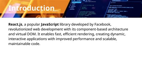 Software Development Mastering Reactjs And Javascriptpptx