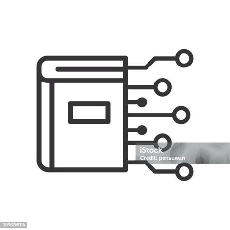 Book Ai 자동화 라인 아이콘 0명에 대한 스톡 벡터 아트 및 기타 이미지 0명 과학 교육 Istock