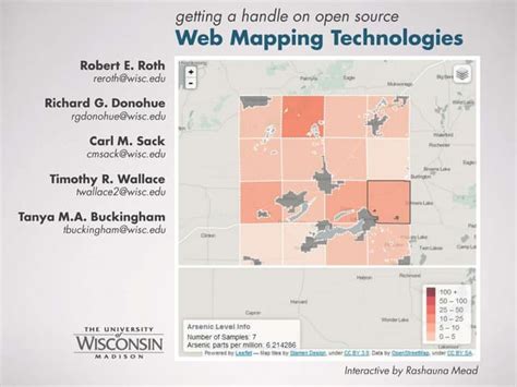 Getting A Handle On Open Source Web Mapping Technologies Pptx Web