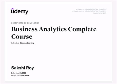 Sakshi Roy On Linkedin Udemy Course Completion