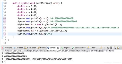 Java Doublefloat精度丢失问题java Float值不准确 产生场景 Csdn博客