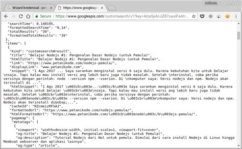 Membuat Fitur Pencarian Dengan Vuejs Dan Google Custom Search API