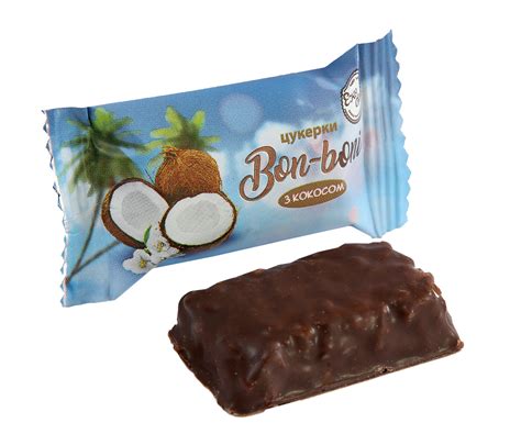 Конфеты «Bon-boni» с кокосом - ЧАО «Щорский завод продтоваров»