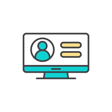 Admin Panel Generic Color Outline Icon