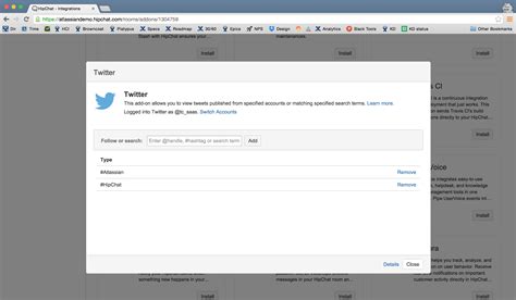 Integrating With Hipchat