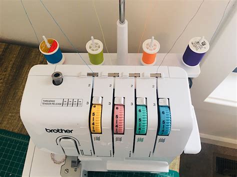 serging with 3 threads on a 4 thread overlock