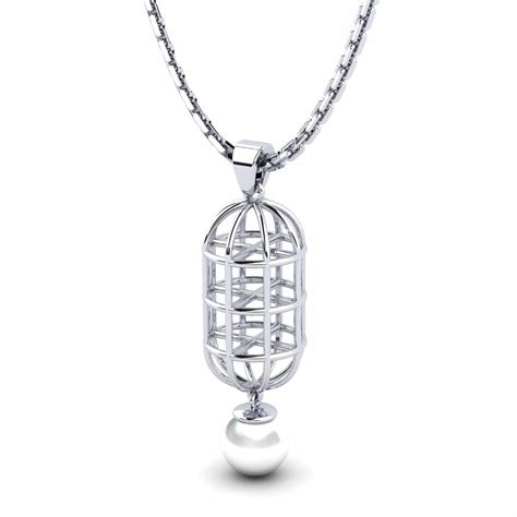 Compre Colgante De Mujer Collene En 14k Oro Blanco Glamiraes