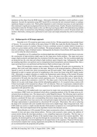 Computer Vision Based 3D Reconstruction A Review PDF