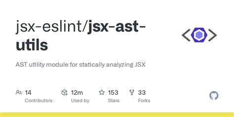 Github Jsx Eslintjsx Ast Utils Ast Utility Module For Statically