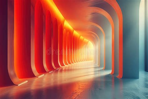 Minimalist 3d Animation Loop For Motion Background Design Stock