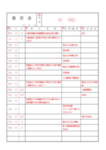 帰化の履歴書その1正しい書き方と記載例を解説 帰化専門の行政書士 帰化申請 川口浦和美園