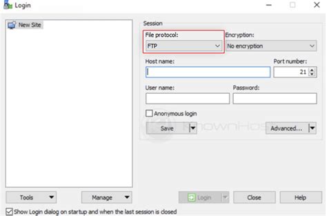 Configuring Win Scp To Upload Files Via Ftp Sftp Knownhost