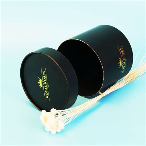 블랙 실린더 선물 상자 목업 무료 제조 업체 및 공급 업체 China Factory Jiechuang Display 골판지 디스플레이