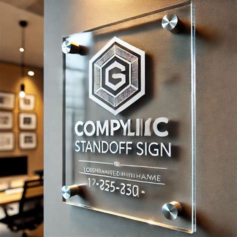 Acrylic Standoff Signs Feilong Acrylic