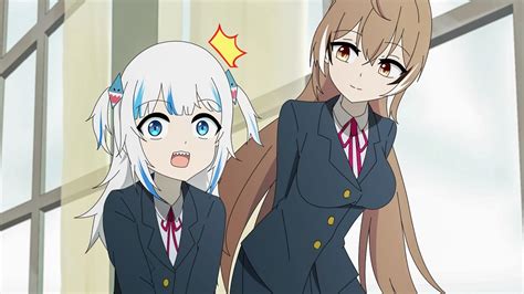 Gura And Mumei Interaction Hololive Animation Youtube