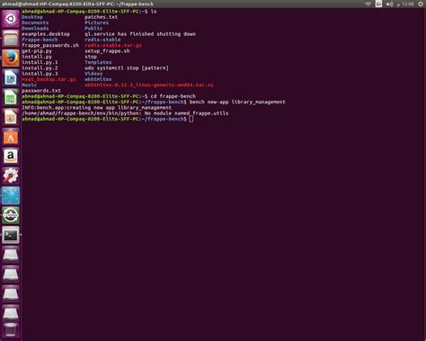 When I Making A New App This Error Is Appear App Development Frappe