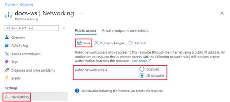 Configuración De Un Punto De Conexión Privado Azure Machine Learning Microsoft Learn