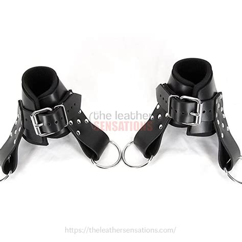 Leather Bondage Boot Cuff Bdsm Ankle Restraint