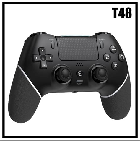 T48 Wireless Controller For P4 Pc Bluetooth High Precision D Pad Dual